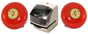 Employee Time Clocks - Work Shift Bell Timers