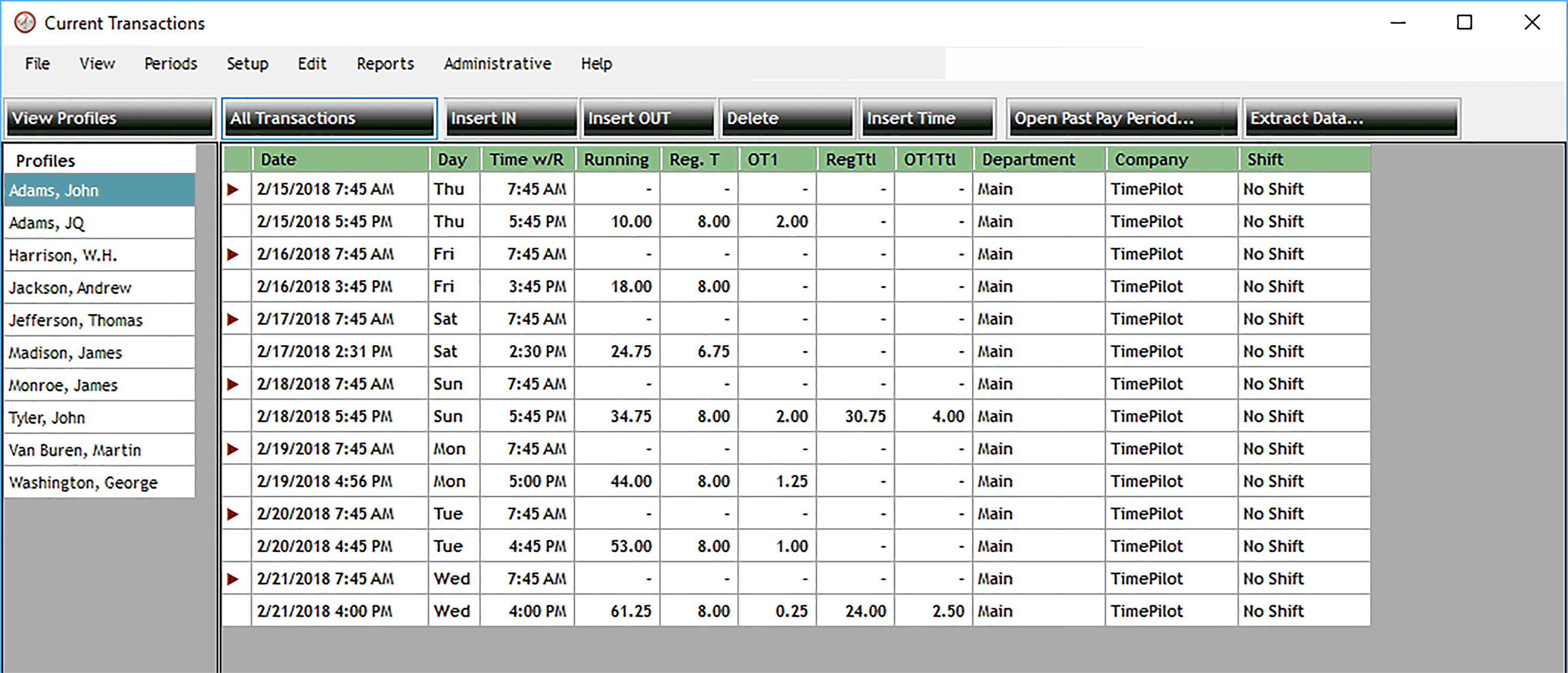 Employee Time Clocks - TimePilot Extreme Blue Enhanced Clock TimePilot ...