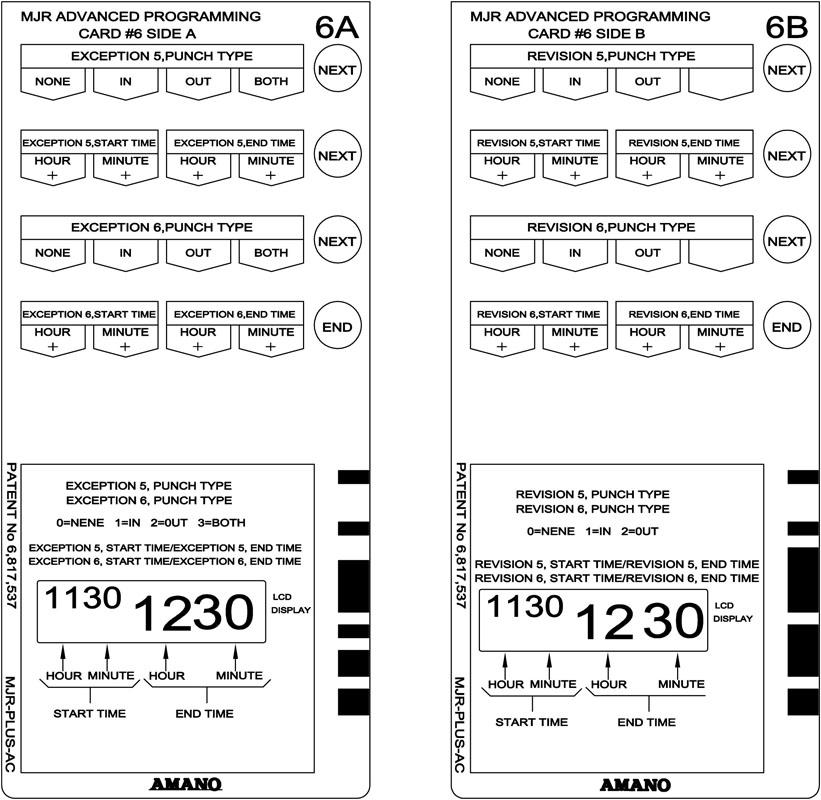 Employee Time Clocks - MJR-Plus MJR-Plus 100E