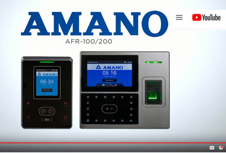 Florida Time Clock - Amano AFR100/A976 Amano REALTIME FACIAL ...