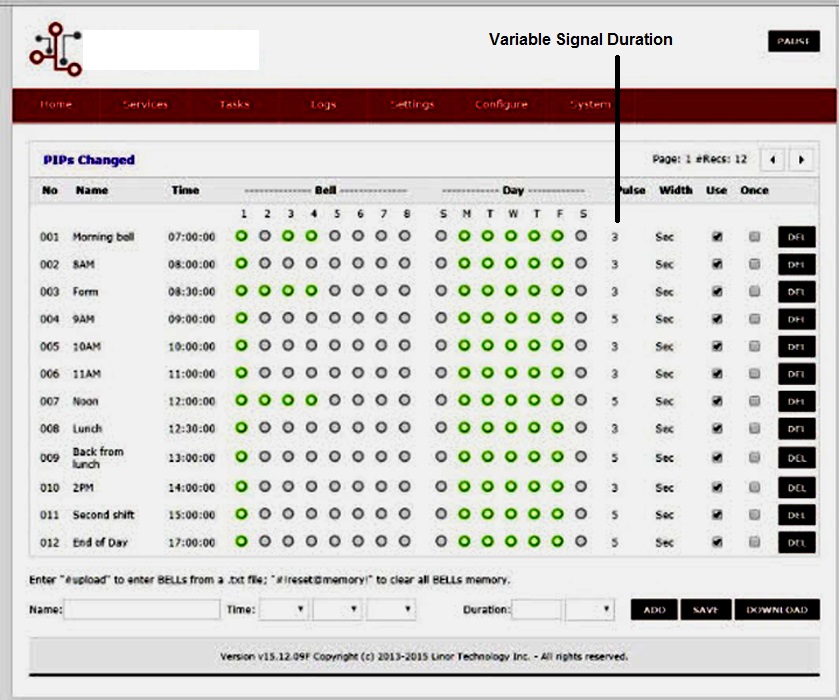Employee Time Clocks - Netbell-NTG Tone Generator Tone Generator with ...