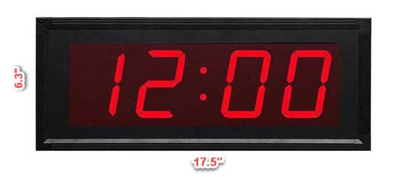 Employee Time Clocks - LED Digital Clock Linortek Digital Clock